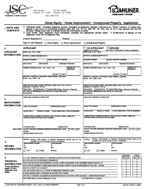 Fillable Online jscfcu Apply Online - JSC FCU - jscfcu Fax Email Print ...