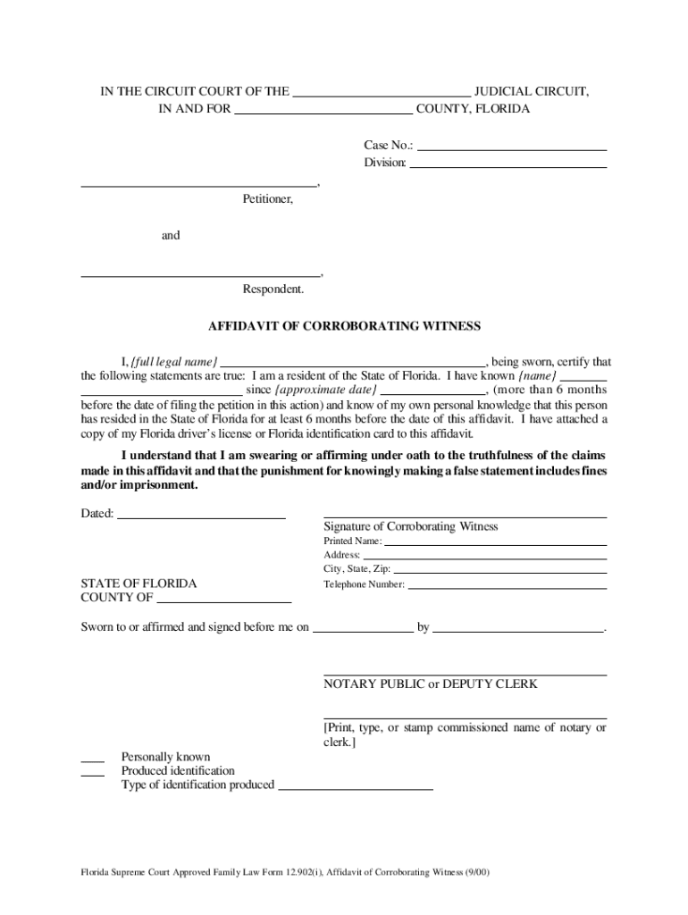 2000 Form FL 12 902 i Fill Online Printable Fillable Blank PdfFiller