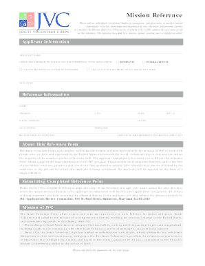 Fillable Online jesuitvolunteers Please ask an individual--a spiritual ...