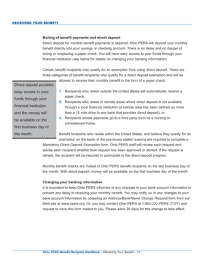Fillable Online opers Benefit Recipient Handbook 2008:Layout 1.qxd ...