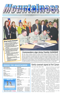 Fillable Online Family covenant signed at Fort Carson Fax Email Print ...