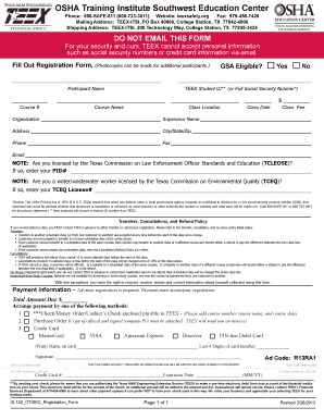 Fillable Online teex otisec Fax Email Print - pdfFiller