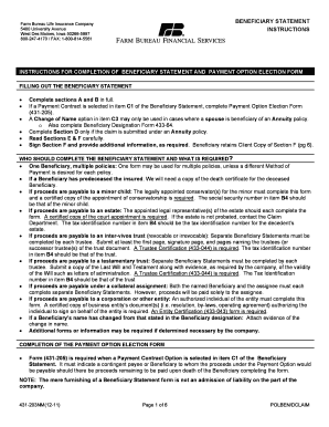 Fillable Online payment option election form 431 205 Fax Email Print ...