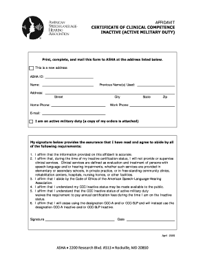 Affidavit Language - Fill Online, Printable, Fillable, Blank | pdfFiller