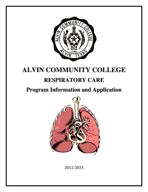Fillable Online alvincollege brochures for alvin community college form Fax Email Print - pdfFiller