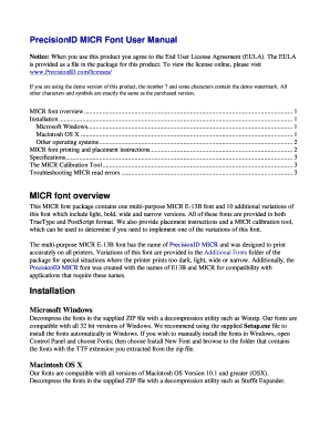 micr font for android