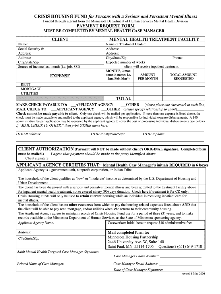 Download Payment Request Form - Minnesota Housing Partnership ...