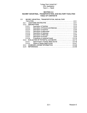 Fillable Online pbadupws nrc fpl turkey point cola form Fax Email Print ...