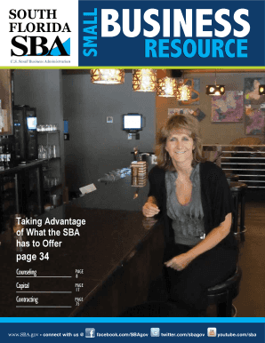 Fillable Online sba Small Business Resource Guide - SBA - sba Fax Email Print - pdfFiller
