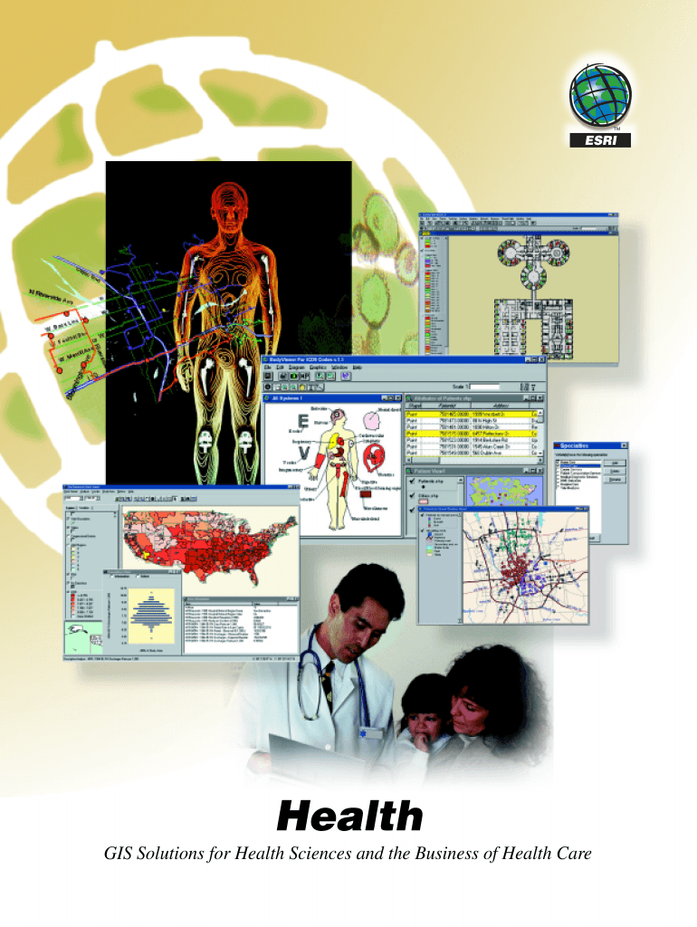 Fillable Online healthcybermap Health Brochure GIS Solutions for Health ...