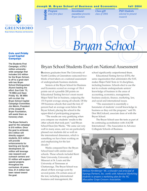 Fillable Online uncg Bryan School Fax Email Print - pdfFiller