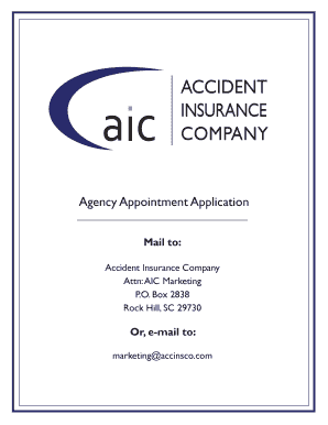 Fillable Online ACCIDENT INSURANCE COMPANY Fax Email Print - pdfFiller