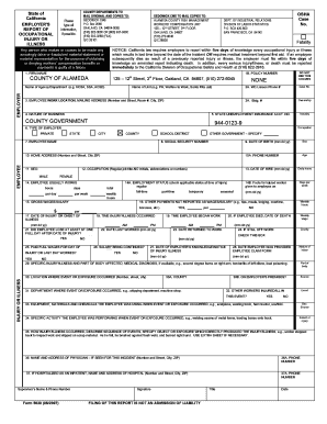Fillable Online acgov sedgwick cms for alameda co form Fax Email Print ...