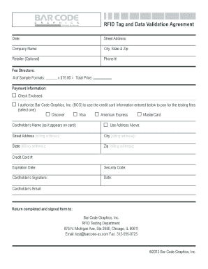 Rpac Rfid - Fill Online, Printable, Fillable, Blank | pdfFiller