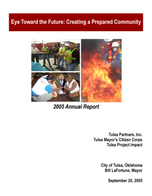 Fillable Online tulsapartners TPi Annual Report 2005_091605 ...