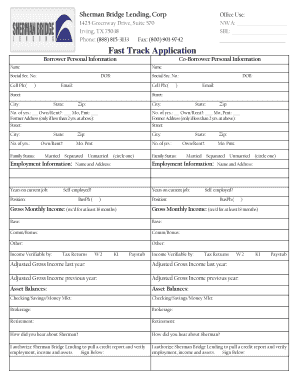 Fillable Online Fast Track Application Fax Email Print - pdfFiller