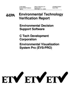 Fillable Online epa Environmental Technology Verification Report - epa ...