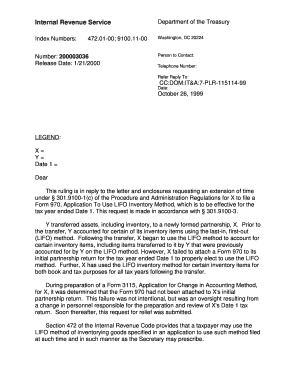 Fillable Online 200003036. Requesting an extension of time under 301. ...