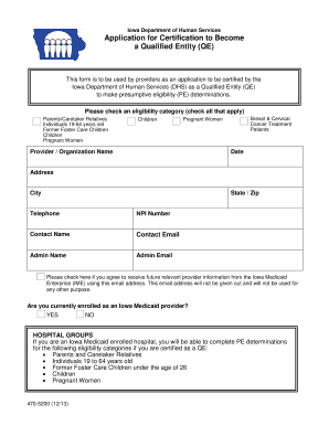 Fillable Online ime state ia Informational Letter No. 1435 - Iowa ...