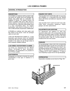 Fillable Online LOG HOMES/A-FRAMES Fax Email Print - pdfFiller