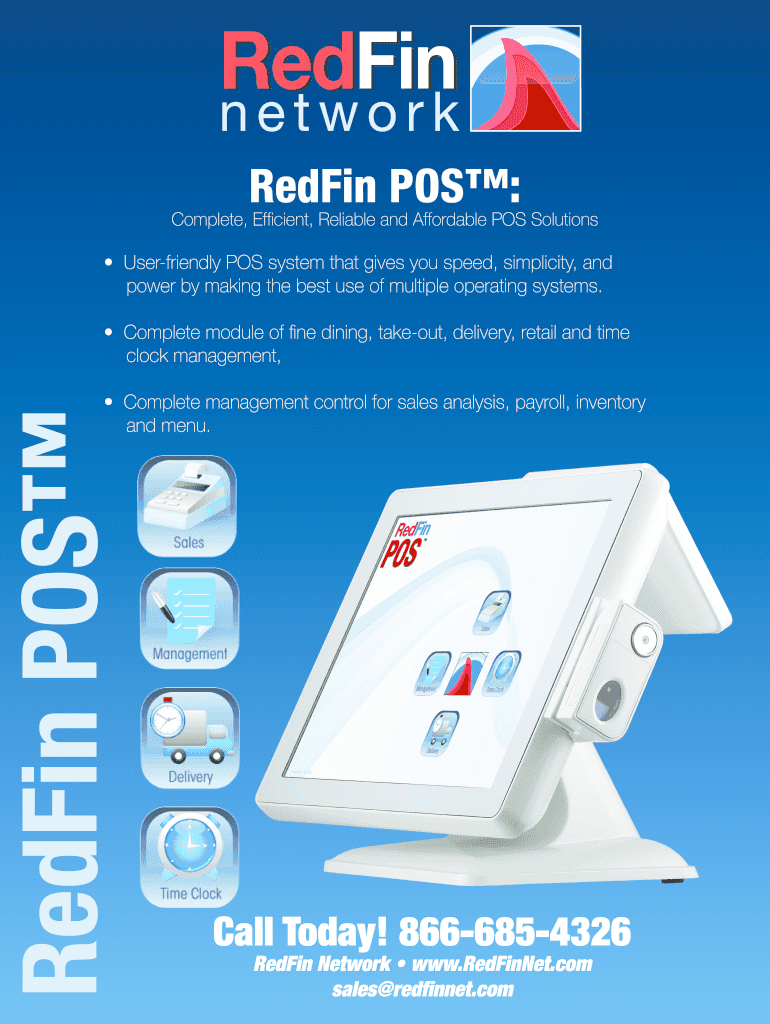 Fillable Online RedFin POS Fax Email Print - pdfFiller