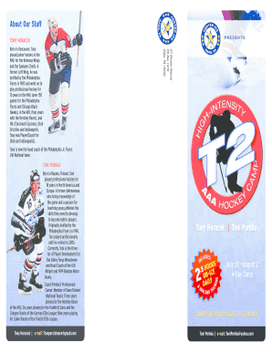 Fillable Online Tony Horacek Toni Porkka - Active Community Fax Email ...