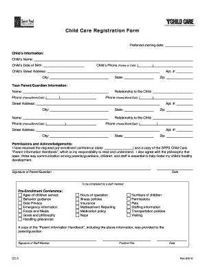 Fillable Online studentwellness spps REGISTRATION FORM - SPPS Student ...