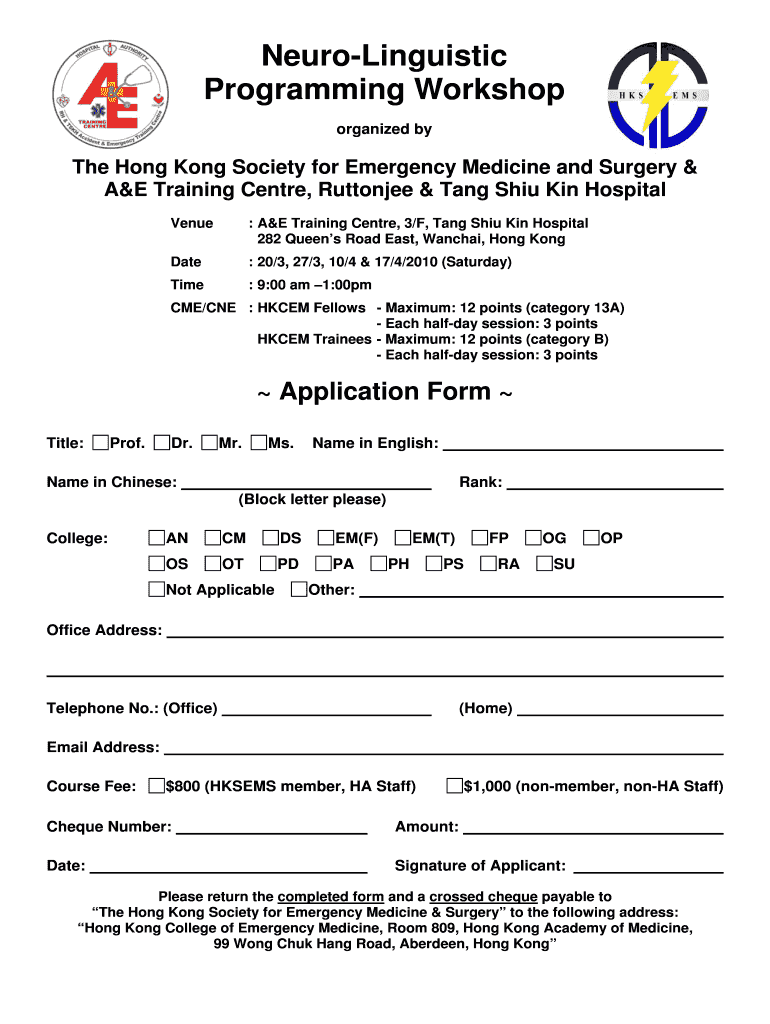 Fillable Online NLP application form unlock Fax Email Print - pdfFiller