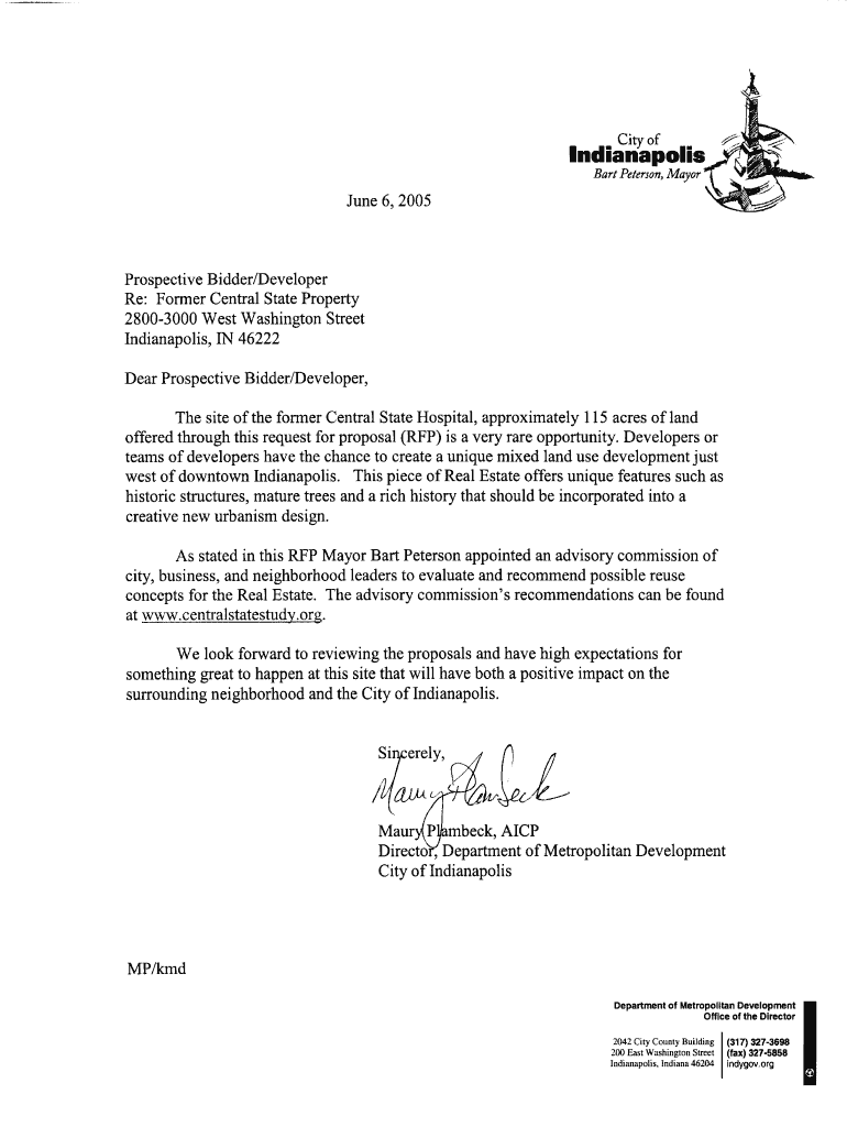 Fillable Online imaps indygov City of Indianapolis/Marion County ...