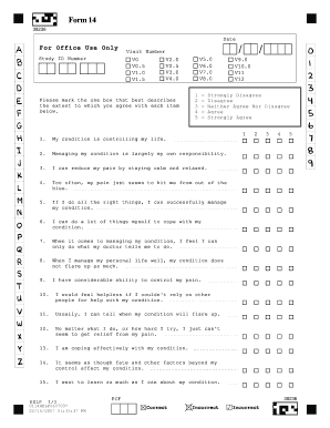 Fillable Online gcrc uth tmc Form 14 HELP Fax Email Print - pdfFiller