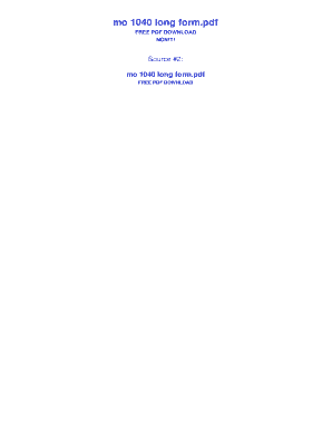 Fillable Online 2010 form 1040 long form Fax Email Print - pdfFiller