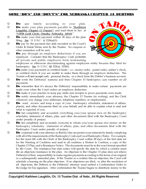 Fillable Online Dos Donts in English with Copyright Dos Donts in ...