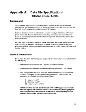 Fillable Online Appendix A. Appendix A Fax Email Print - pdfFiller