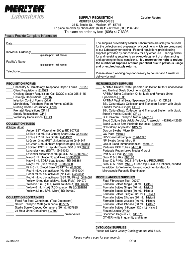 Fillable Online SUPPLY REQUISITION.docx Fax Email Print - pdfFiller