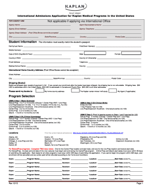 Fillable Online Kaplan Medical Agency Application.v2.130127.docx ...