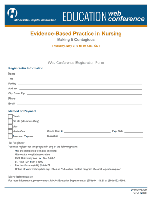 Fillable Online Evidence-Based Practice in Nursing - Minnesota Hospital Association Fax Email ...