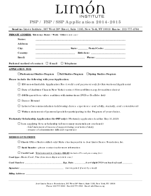 Pspssp - Fill Online, Printable, Fillable, Blank | pdfFiller