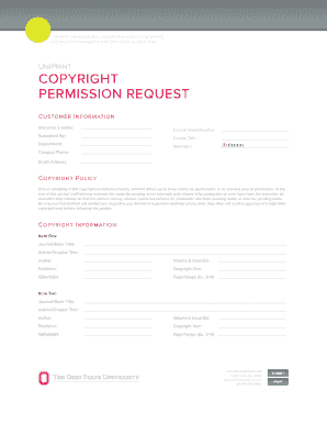 Fillable Online uniprint osu Copyright Permission Form - UniPrint Fax ...