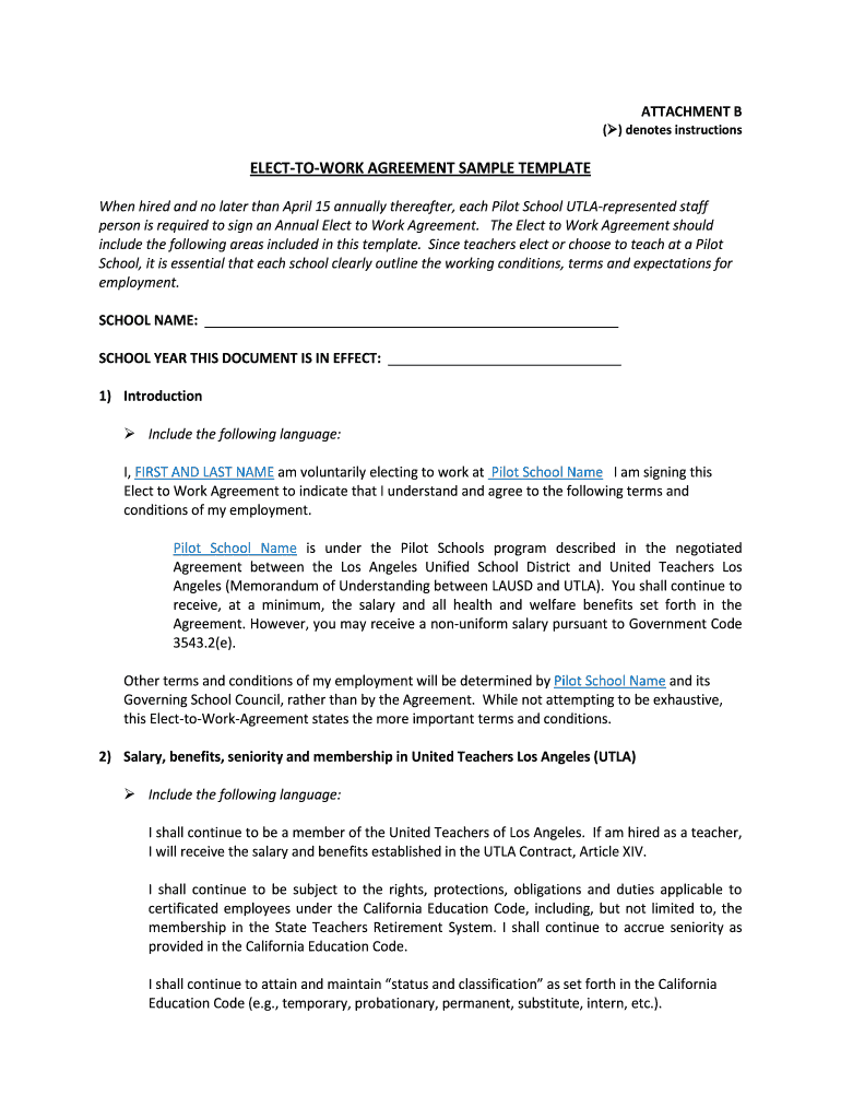 Fillable Online utla Pilot schools request for proposal - United Teachers Los Angeles Fax Email ...
