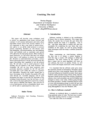 Fillable Online Cracking, The Anti Fax Email Print - pdfFiller