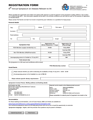 Fillable Online Click here to download Registration Form - North-West ...