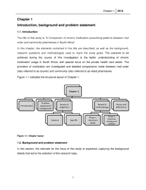Fillable Online Introduction, background and problem statement Fax ...