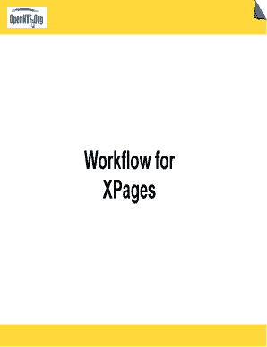 Fillable Online openntf Workflow for XPages - OpenNTF - openntf Fax Email Print - pdfFiller