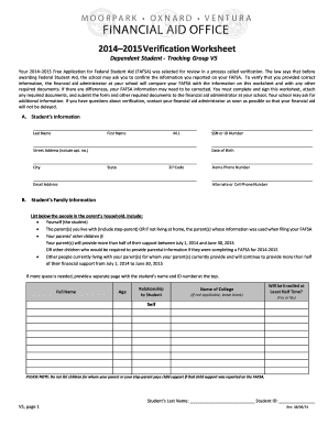 Fillable Online vcccd information, the financial aid administrator at ...