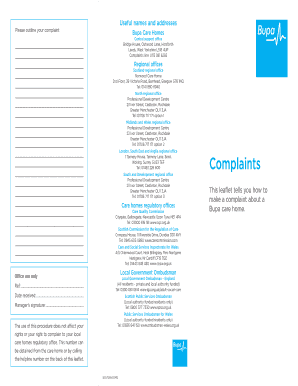 Fillable Online Bupa. "Employer s application form Fax Email Print ...