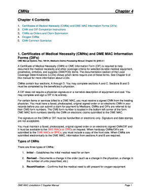 Fillable Online pedorthics DME MAC Jurisdiction C Supplier Manual ...