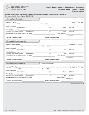 Fillable Online Kansas - Security Benefit Fax Email Print - pdfFiller