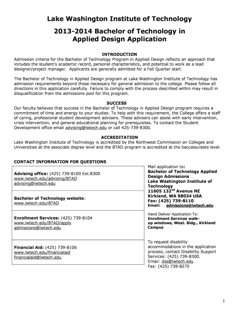 Fillable Online lwtech Applied Design Application - lwtech Fax Email ...