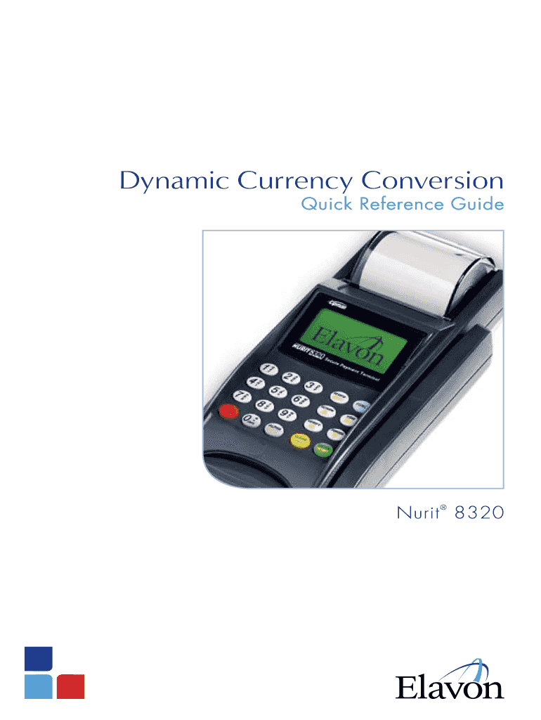 Fillable Online Dynamic Currency Conversion Fax Email Print - pdfFiller