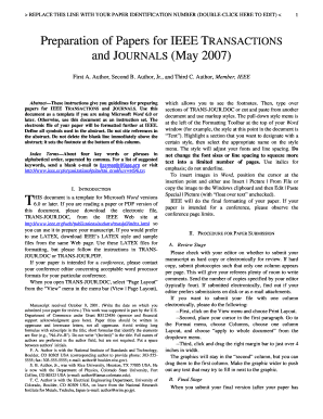 Fillable Online IEEE Format - ijens Fax Email Print - pdfFiller